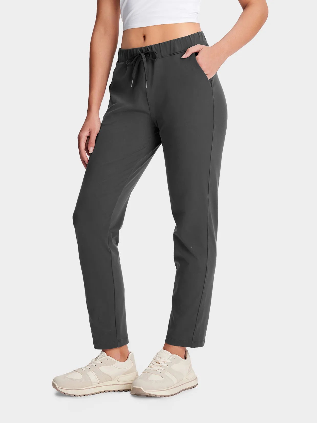 7/8 On The Fly Casual Jogger Pants – Yogipace